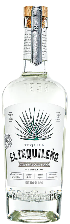 El Tequileno Tequila Reposado Cristalino 750ml - SaratogaWine.com