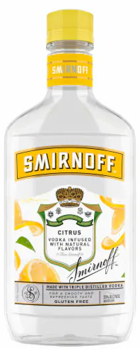 Smirnoff Vodka Citrus 60@ 375ml - SaratogaWine.com