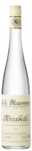 Massenez Brandy Yellow Plum Mirabelle 750ml - SaratogaWine.com