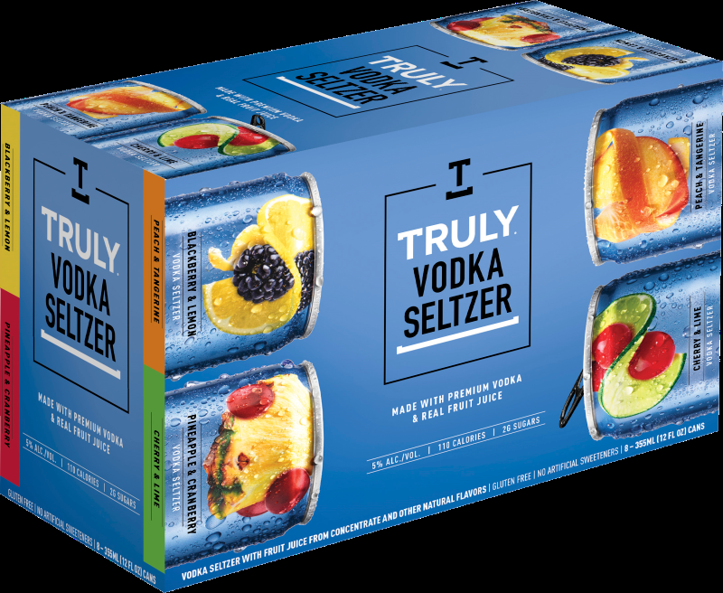 Truly Vodka Seltzer Variety Pack Cans 8pk NV 355ml - SaratogaWine.com