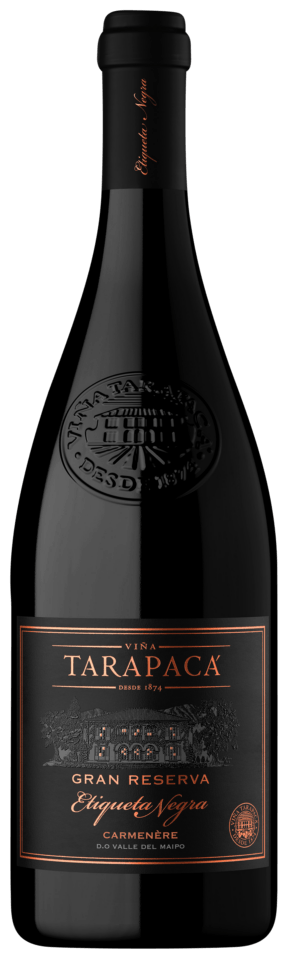 Tarapaca Carmenere Gran Reserva Etiqueta Negra 2021 750ml ...