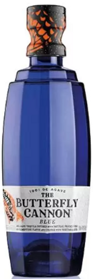 Butterfly Cannon Tequila Silver Blue 750ml - SaratogaWine.com