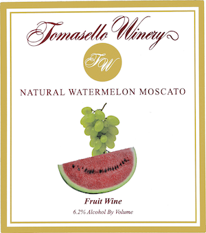 Tomasello Winery Watermelon Moscato NV 750ml - SaratogaWine.com
