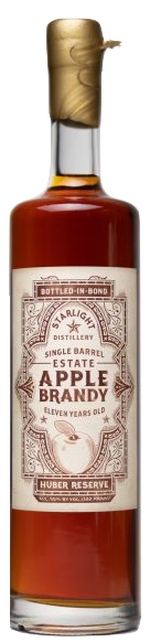 Starlight Distillery Estate Apple Brandy Huber Reserve Single Barrel ...